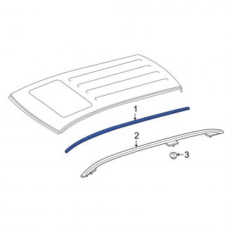 Mercedes GLE Class Roof Seals & Moldings — CARiD.com