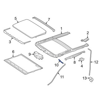 Mercedes GLE Class Sunroofs & Components — CARiD.com