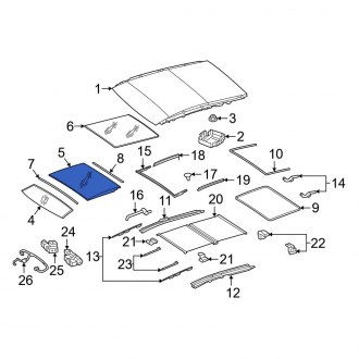 Mercedes GLE Class Sunroofs & Components — CARiD.com