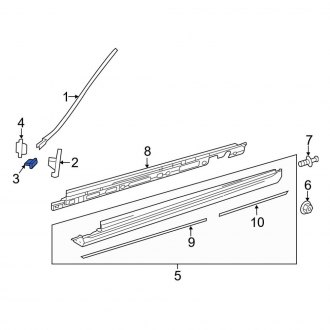 Mercedes GLE Class OEM Window Parts | Visors, Regulators — CARiD.com