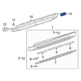 Mercedes OEM Running Boards | Factory Side Steps & Nerf Bars — CARiD.com