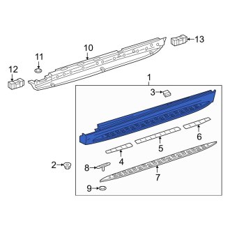 Mercedes GLE Class OEM Running Boards | Side Steps & Nerf Bars — CARiD.com