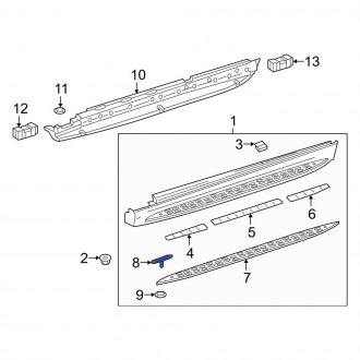 Mercedes GLC Class OEM Running Boards | Side Steps & Nerf Bars — CARiD.com