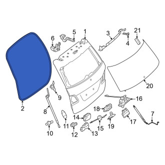 Mercedes GLE Class Trunk & Tailgate Seals — CARID.com