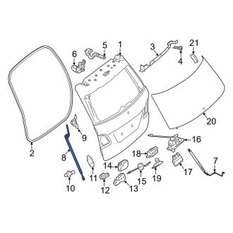 Mercedes OEM Trunks & Parts - Lids, Rear Panels, Handles | CARiD