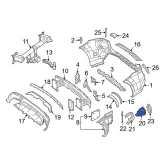 Mercedes GLS Class Bumper Inserts & Covers | Front, Rear — CARiD.com