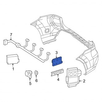 Mercedes GLE Class Blind Spot Detection — CARiD.com
