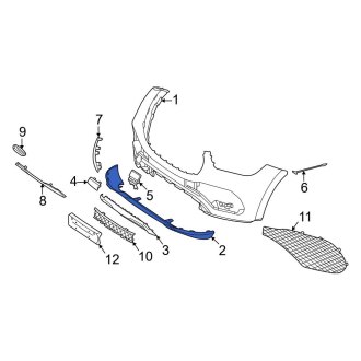 Mercedes GLE Class Spoilers | Custom, Factory, Roof, Lip & Wing Spoilers
