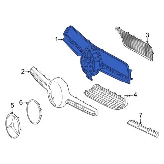 Mercedes GLE Class OEM Grilles | Factory Billet & Mesh Grilles — CARiD.com