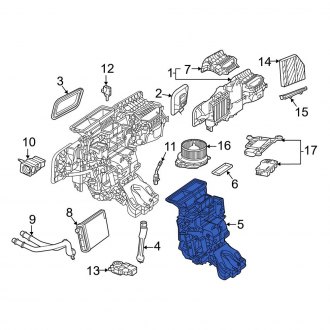Mercedes GLE Class A/C Evaporators & Components — CARiD.com