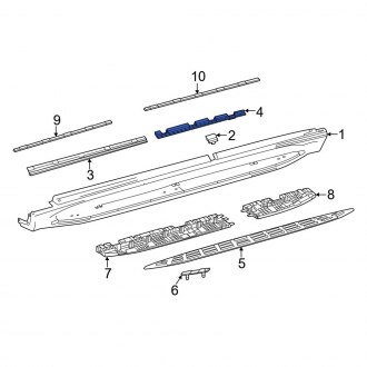 Mercedes OEM Running Boards | Factory Side Steps & Nerf Bars — CARiD.com