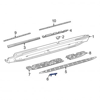 Mercedes GLE Class OEM Running Boards | Side Steps & Nerf Bars — CARiD.com