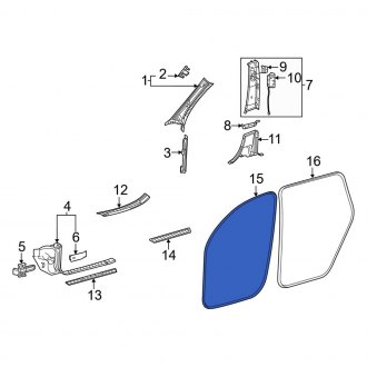 Mercedes GLE Class Door Seals & Weatherstripping – CARiD.com