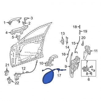 Mercedes GLE Class Door Locks + Components — CARiD.com