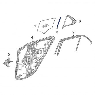 Mercedes Replacement Car Window Frames — CARID.com