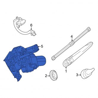 Mercedes GLE Class Wiper Motors & Harnesses — CARID.com