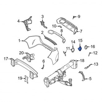 Mercedes GLS Class Bumper Inserts & Covers | Front, Rear — CARiD.com
