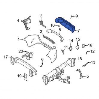 Mercedes GLS Class Replacement Bumper Spoilers & Valances — CARiD.com