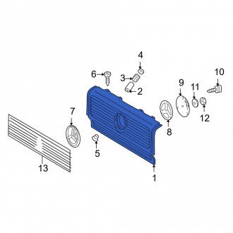 Mercedes G Class Replacement Grille Assemblies — CARiD.com