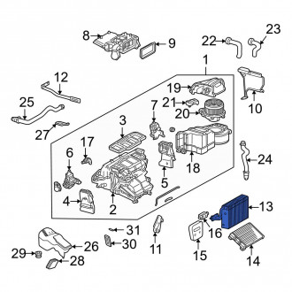 Mercedes G Class OEM A/C & Heating Parts | Systems, Compressors — CARiD.com