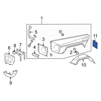 Mercedes G Class OEM Fenders | Factory Front & Rear Fenders — CARiD.com