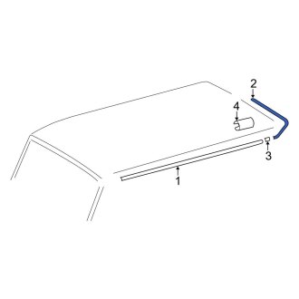 Mercedes OEM Roofs & Parts | Panels, Drip Rails, Braces — CARiD.com