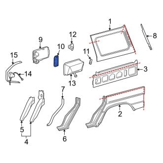 Mercedes Replacement Fuel Doors & Parts — CARiD.com