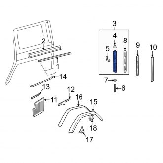 Mercedes G Class Replacement Fenders & Components – CARiD.com
