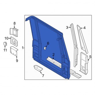 Mercedes G Class Body Tubs & Side Panels — CARiD.com