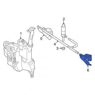 Mercedes GL Class Washer Nozzles & Parts — CARID.com