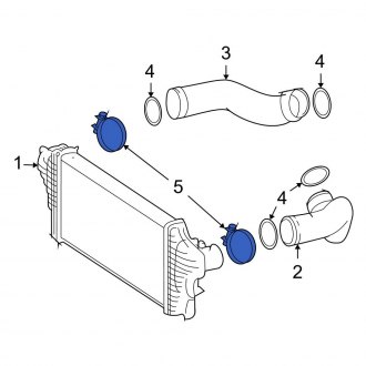 Mercedes GLC Class Intercooler Hoses & Pipes | Clamps, Kits — CARiD.com