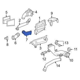 Mercedes GL Class OEM Engine & Components | Air Intake Parts — CARiD.com