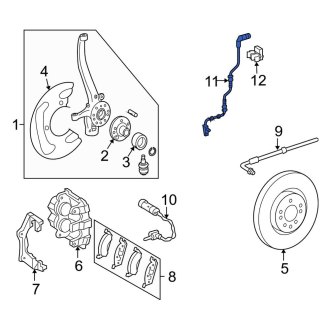 Mercedes R Class OEM Brake Parts | Pads, Bleeders, Rotors — CARiD.com