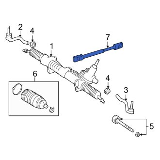 Mercedes GL Class OEM Steering Parts - Fluids, Pumps, Kits | CARiD