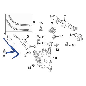 Mercedes-Benz OE™ Wipers & Washers | CARiD