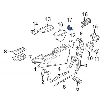 Mercedes SLK Class OEM Interior Components — CARiD.com