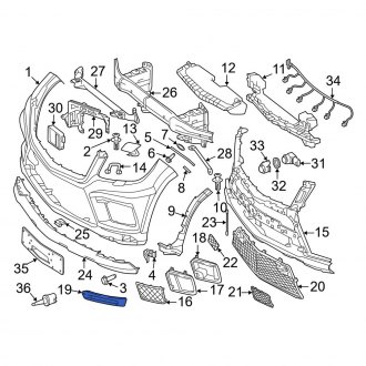 Mercedes GL Class Replacement Bumper Moldings & Trim — CARiD.com