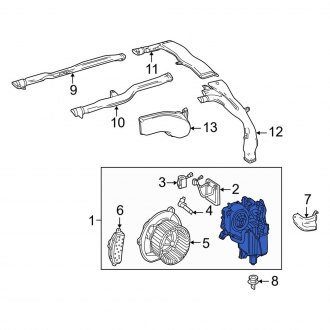 Mercedes GL Class A/C Evaporators & Components — CARiD.com