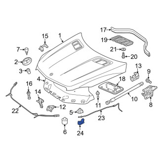 Mercedes EQS OEM Body Hoods | Carbon Fiber, Fiberglass — CARiD.com