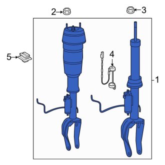 Mercedes GLS Class OEM Suspension Parts | Shocks, Struts — CARiD.com