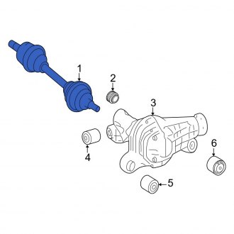 Mercedes GL Class OEM Driveline & Axle Parts | Hubs, CV-Joints — CARiD.com