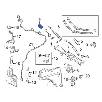Mercedes GLS Class Replacement Wiper Arms — CARID.com