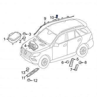 Mercedes GLE Class OEM Bumpers | Genuine Front & Rear Bumpers — CARiD.com