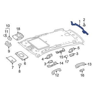 Mercedes GLS Class Roof Seals & Moldings — CARiD.com