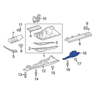 Mercedes GLS Class Underbody Covers | Splash Shields — CARiD.com