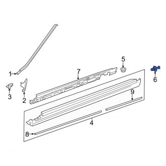 2014 Mercedes GL Class Rocker Panels | CARiD