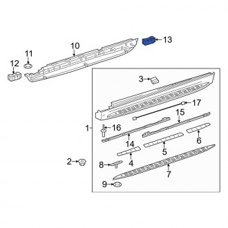 Mercedes GLS Class OEM Running Boards | Side Steps & Nerf Bars — CARiD.com
