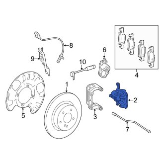 Mercedes GLE Class OEM Brake, Steering, Suspension Parts — CARiD.com