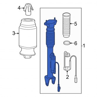 Mercedes GLS Class OEM Suspension Parts | Shocks, Struts — CARiD.com