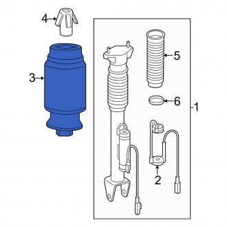 Mercedes GL Class OEM Suspension Parts | Shocks, Struts — CARiD.com